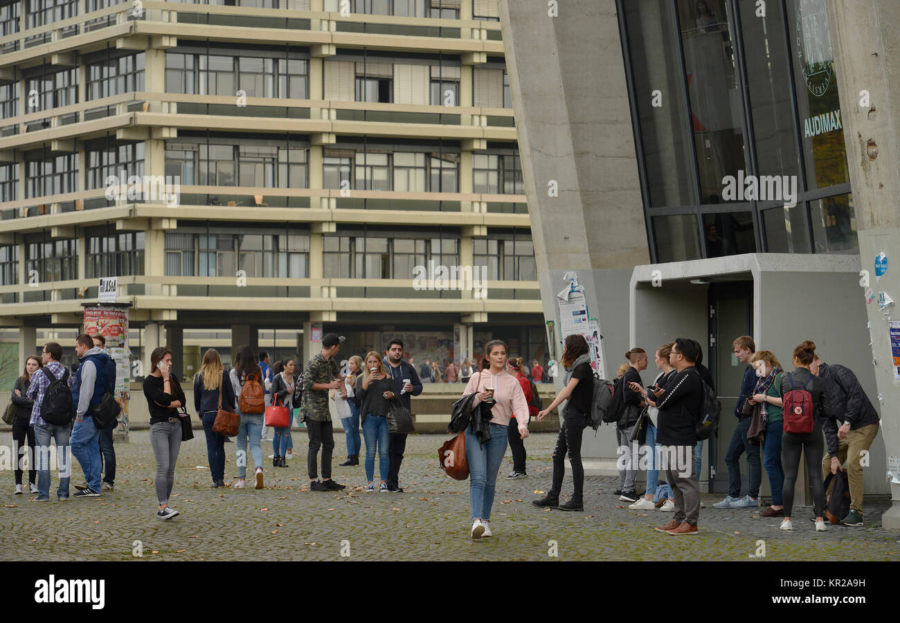 Ruhr university bochum with main lecture hall hi-res stock photography ...