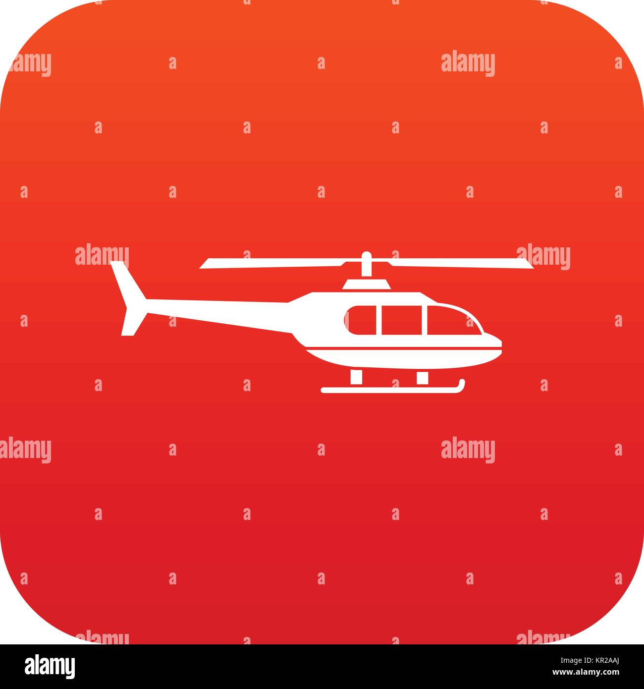Military helicopter icon digital red Stock Vector Image & Art - Alamy