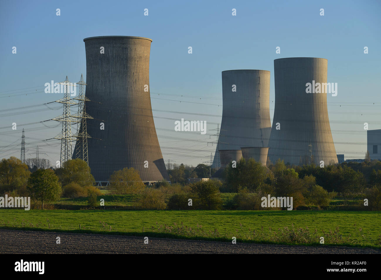 RWE Power station Westphalia, Hamm, North Rhine-Westphalia, Germany ...