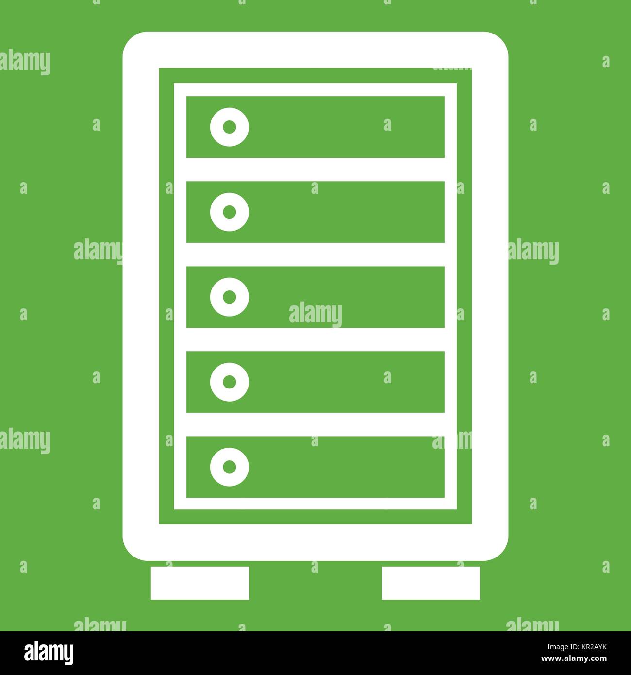 Security safe icon green Stock Vector Image & Art - Alamy