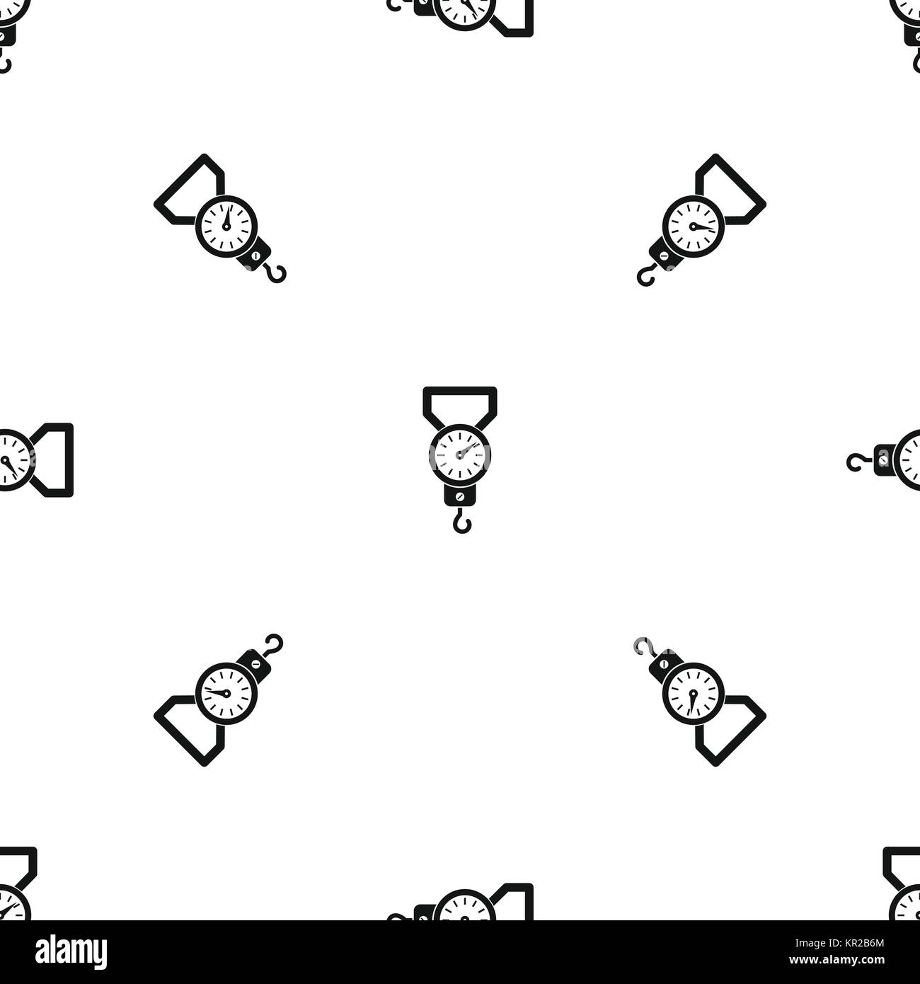 Spring scale pattern seamless black Stock Vector Image & Art - Alamy