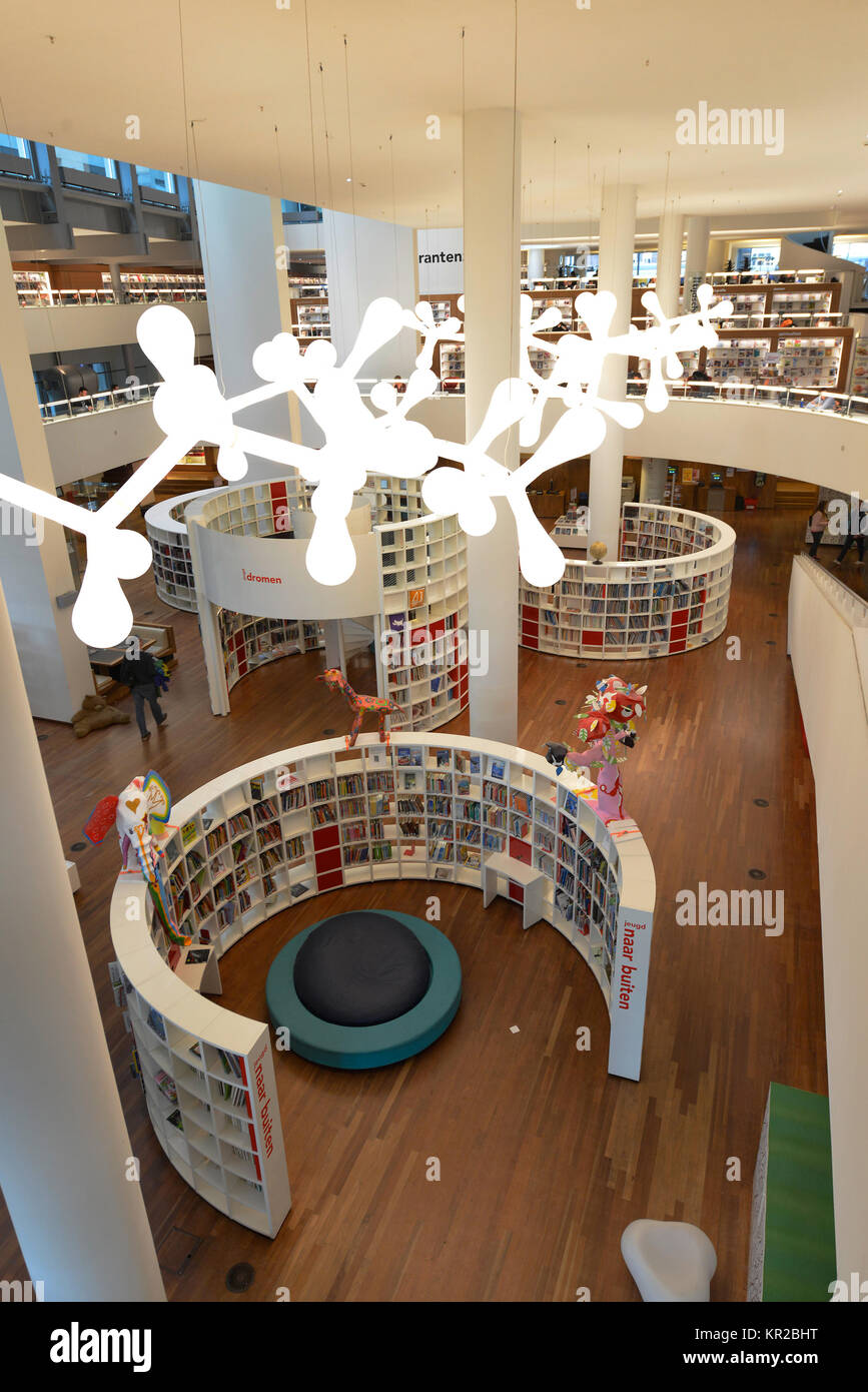 Openbare Bibliotheek Amsterdam, Oosterdokskade, Amsterdam, the ...