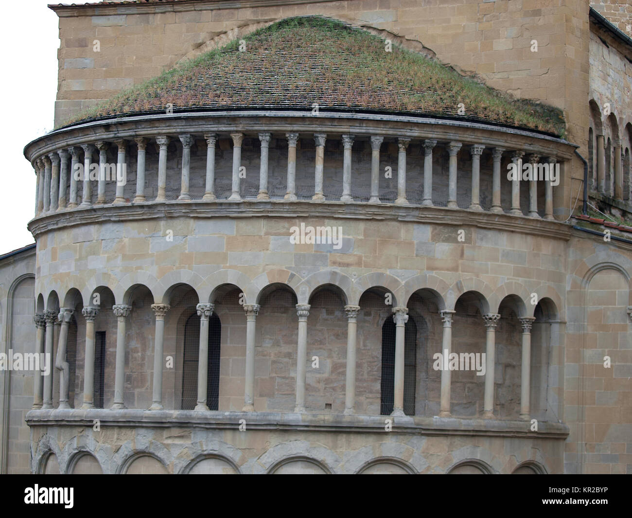 Arezzo romanesque apse hi-res stock photography and images - Alamy