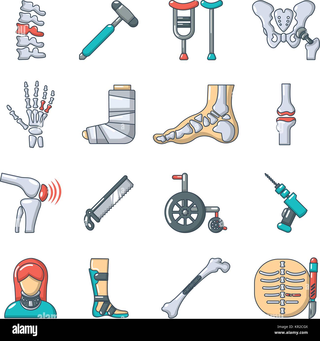 Orthopedist cartoon hi-res stock photography and images - Alamy