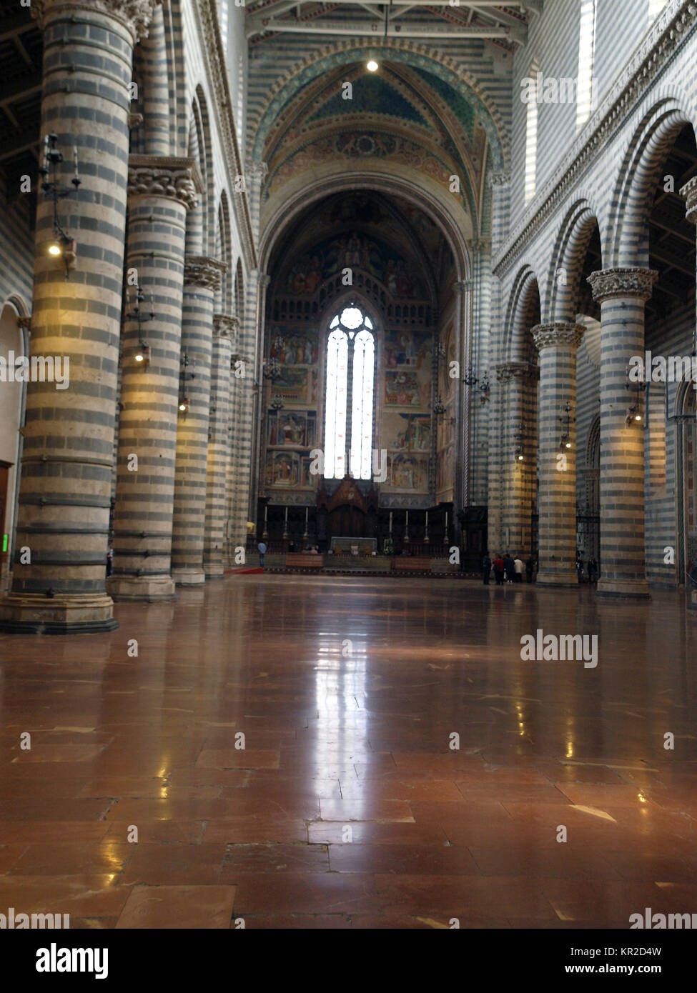 Interior of Cathedral (Duomo). Orvieto, Umbria Stock Photo - Alamy
