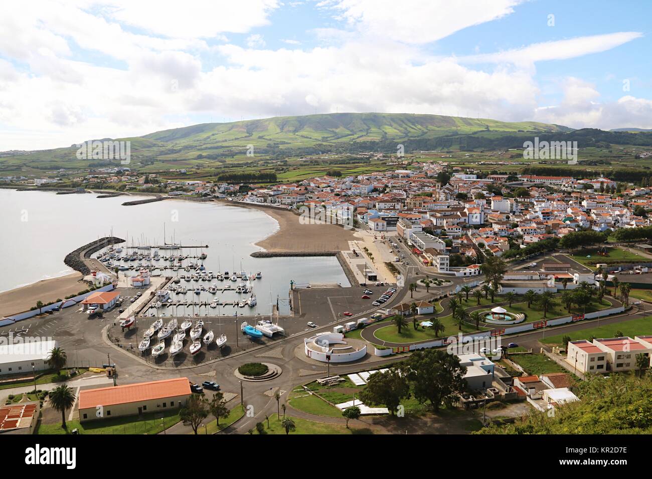 Horta azores hydrangea hi-res stock photography and images - Alamy