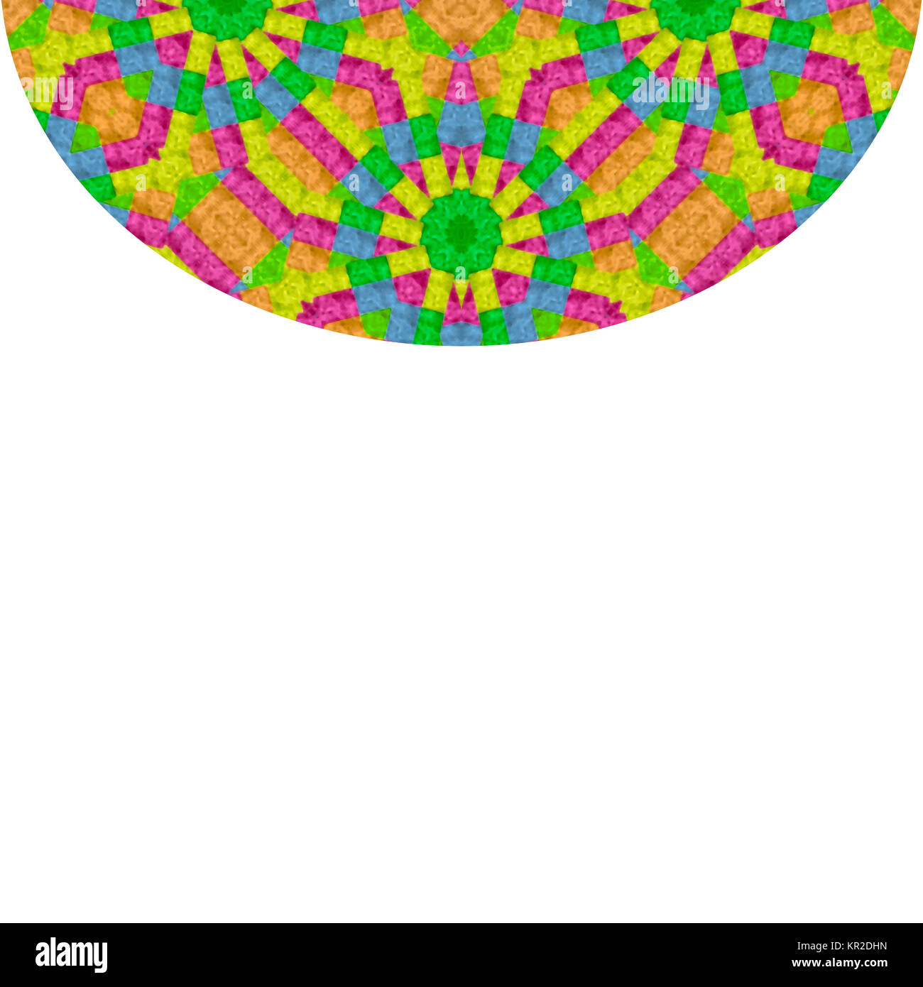 Stationery Background with Colorful Design Borders Stock Photo - Alamy