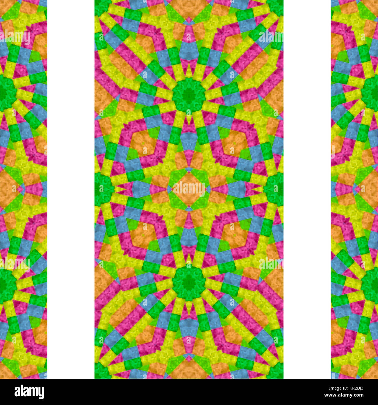 Stationery Background with Colorful Design Borders Stock Photo - Alamy