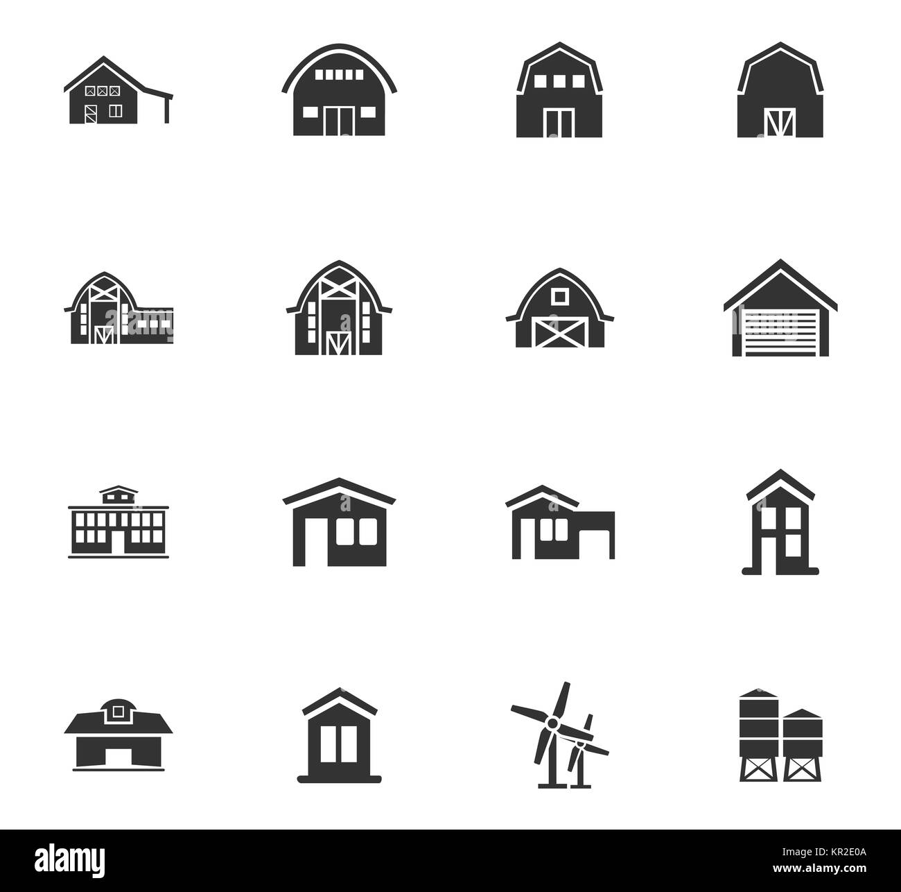 Model house in farm Black and White Stock Photos & Images - Alamy