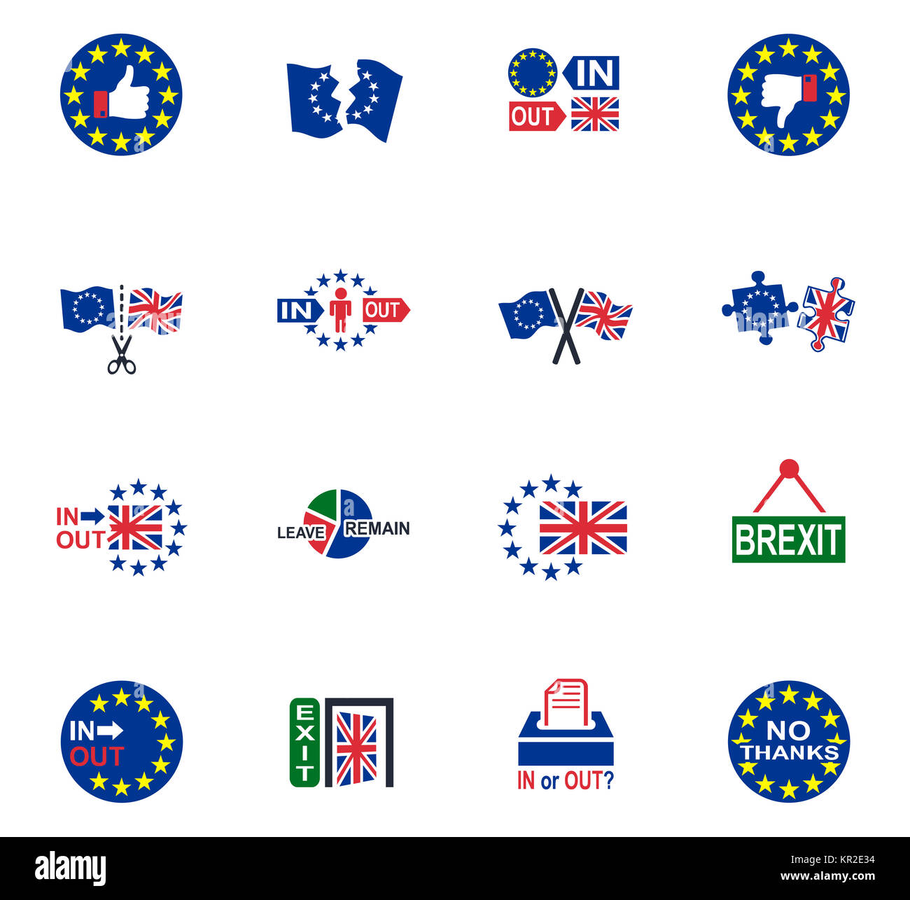 vector symbol of brexit Stock Photo Alamy