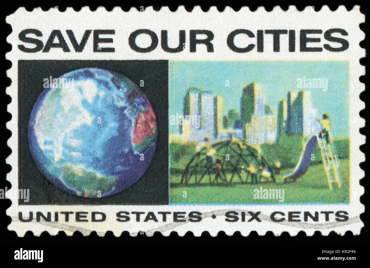 UNITED STATES, CIRCA 1971: A United States Postage Stamp promoting an ...
