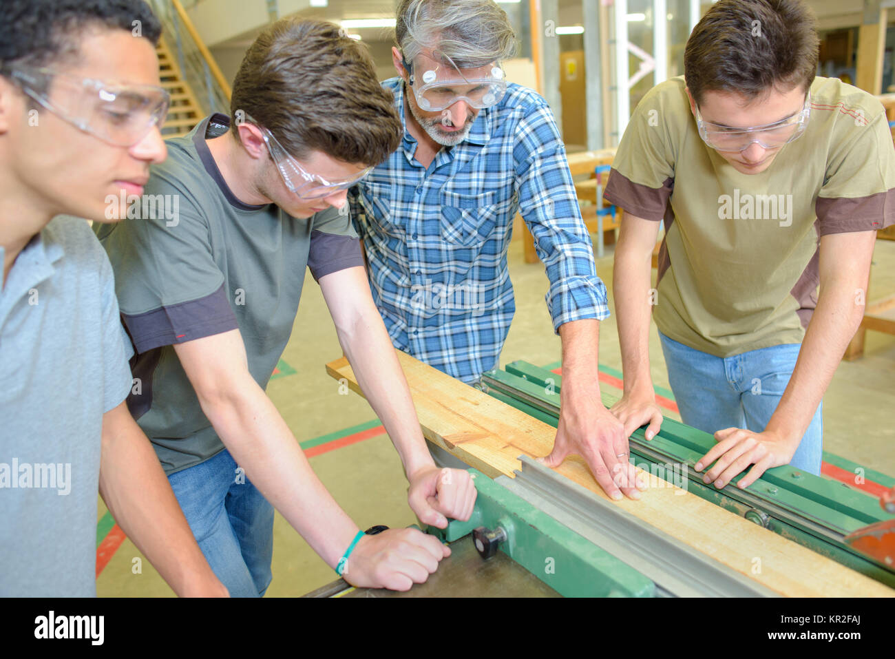 School woodwork hi-res stock photography and images - Alamy