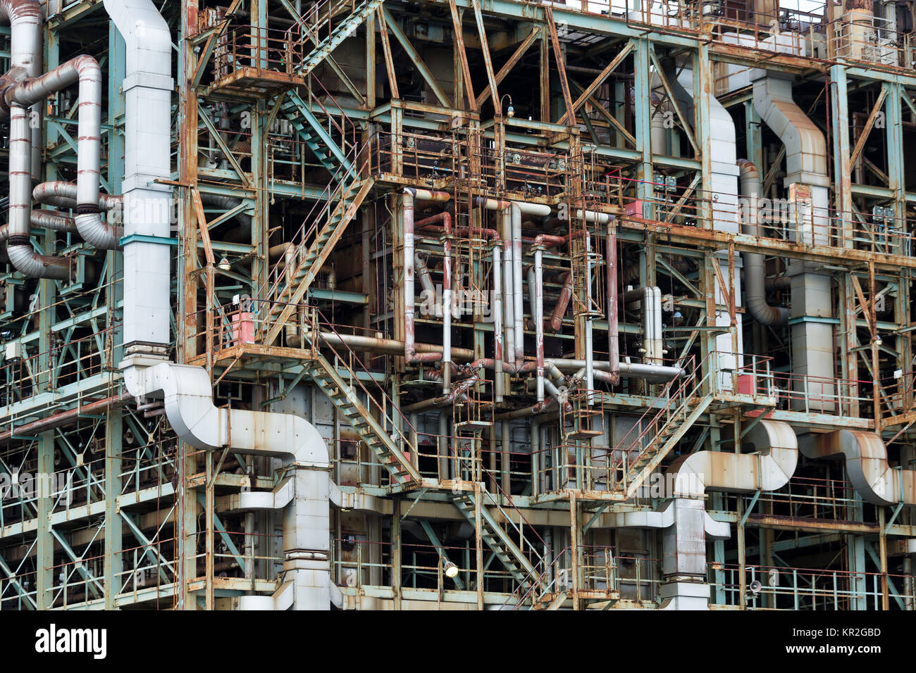 Indutrial complex system Stock Photo - Alamy