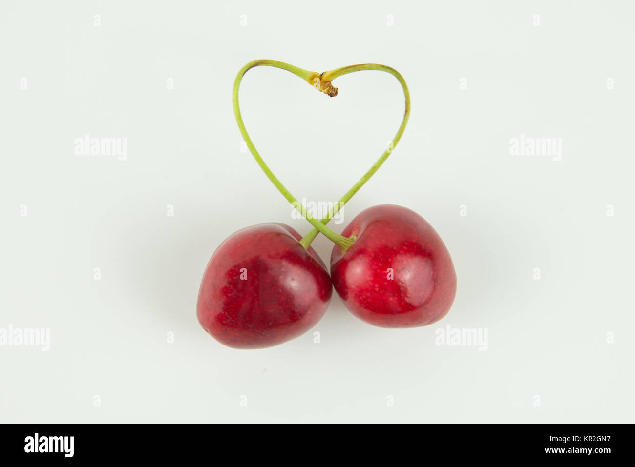 cherry - heart Stock Photo - Alamy