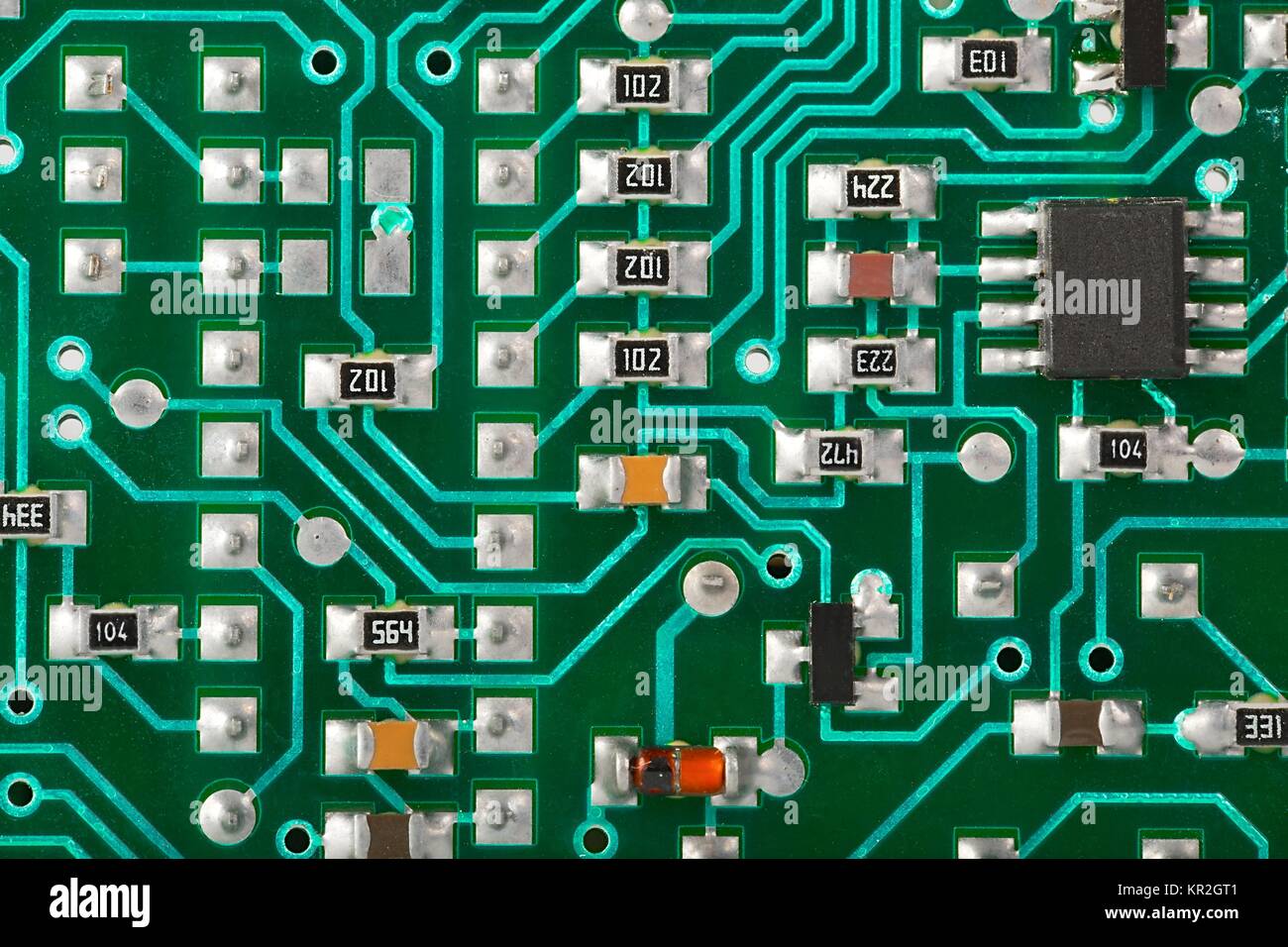 Electronic Circuit Board Stock Photo - Alamy