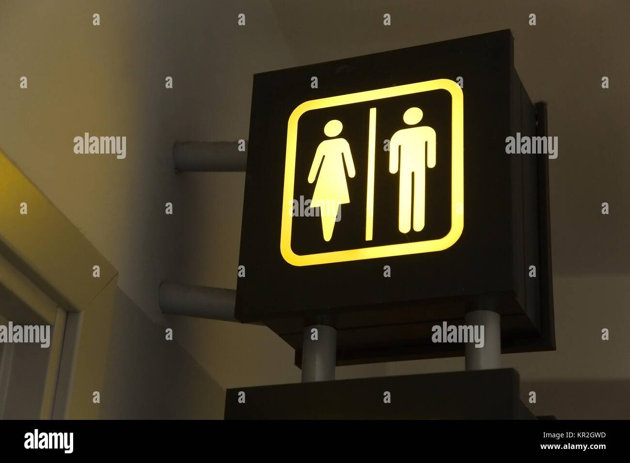 Simple icon public toilet hi-res stock photography and images - Alamy
