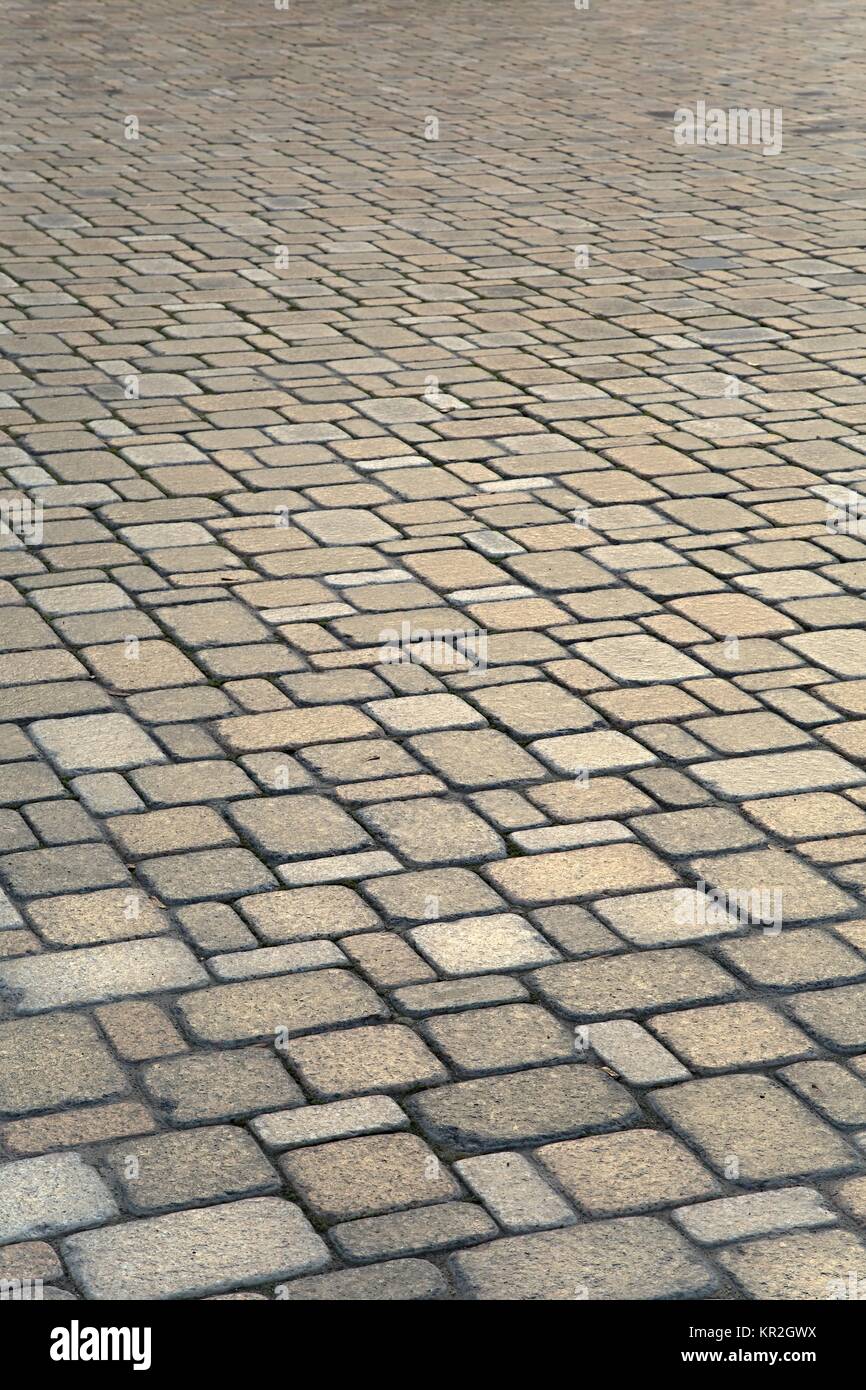 Stone Pavement Pattern Stock Photo - Alamy