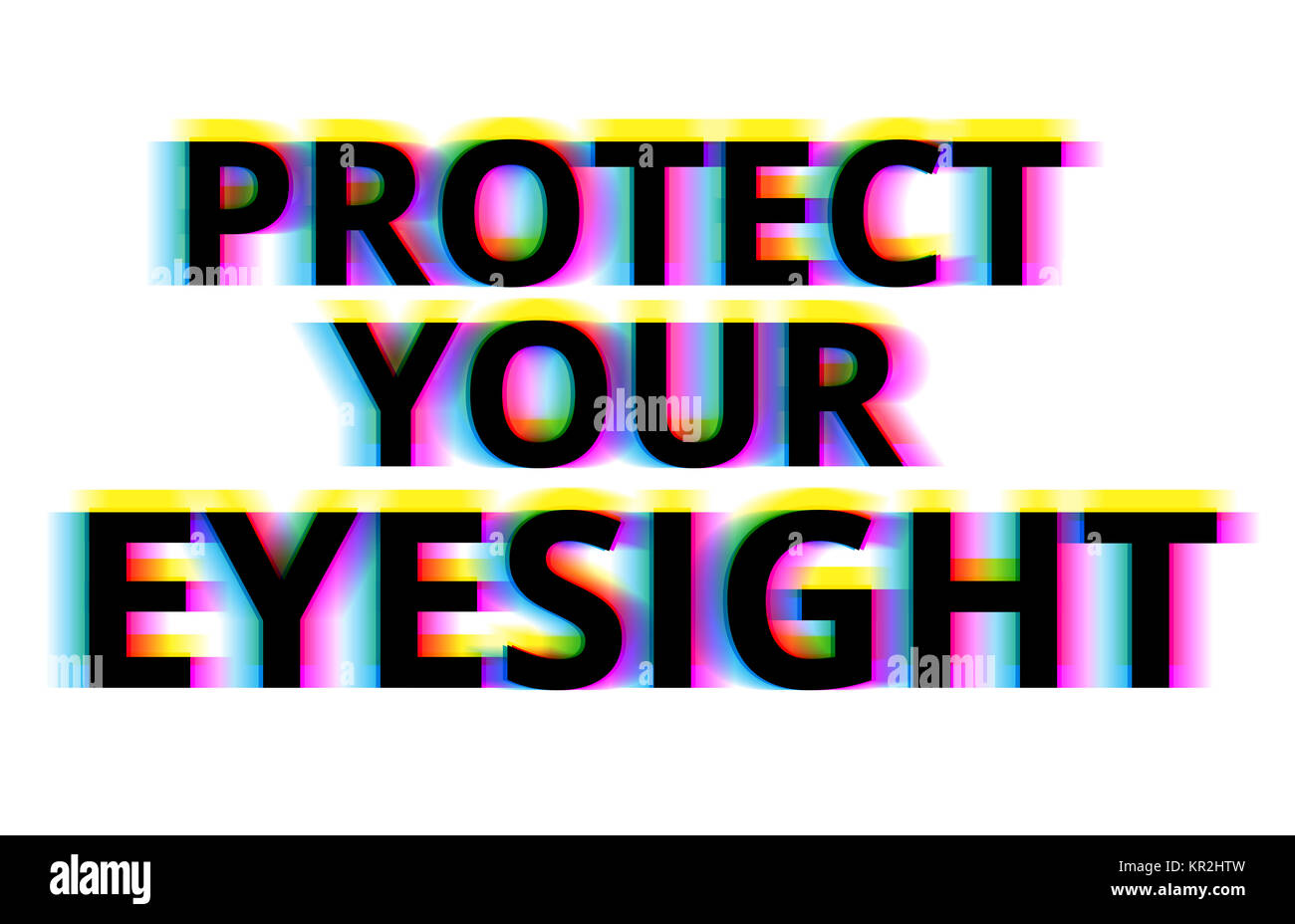 Eyesight Illustration High Resolution Stock Photography and Images - Alamy