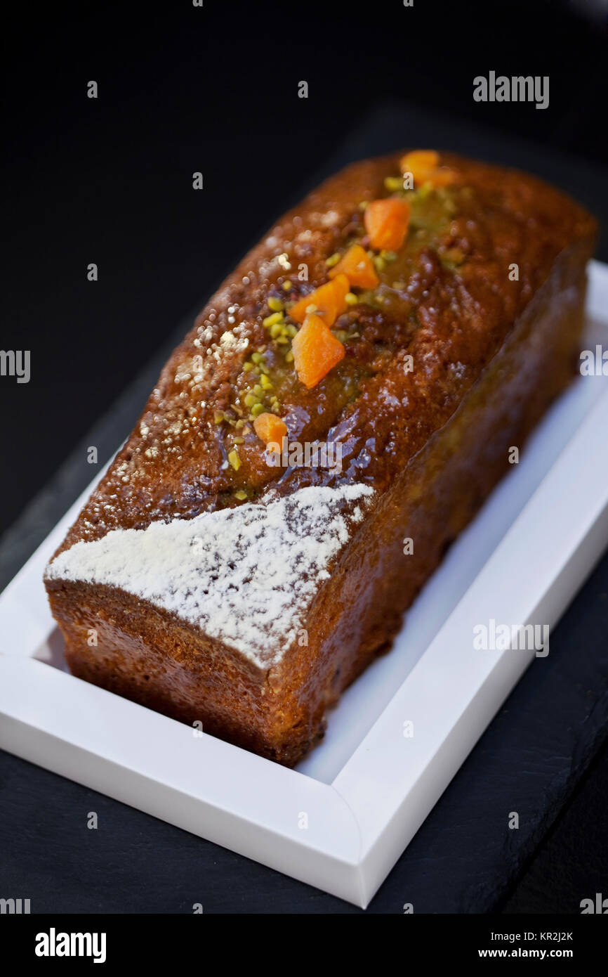 Cake in a dish Stock Photo - Alamy