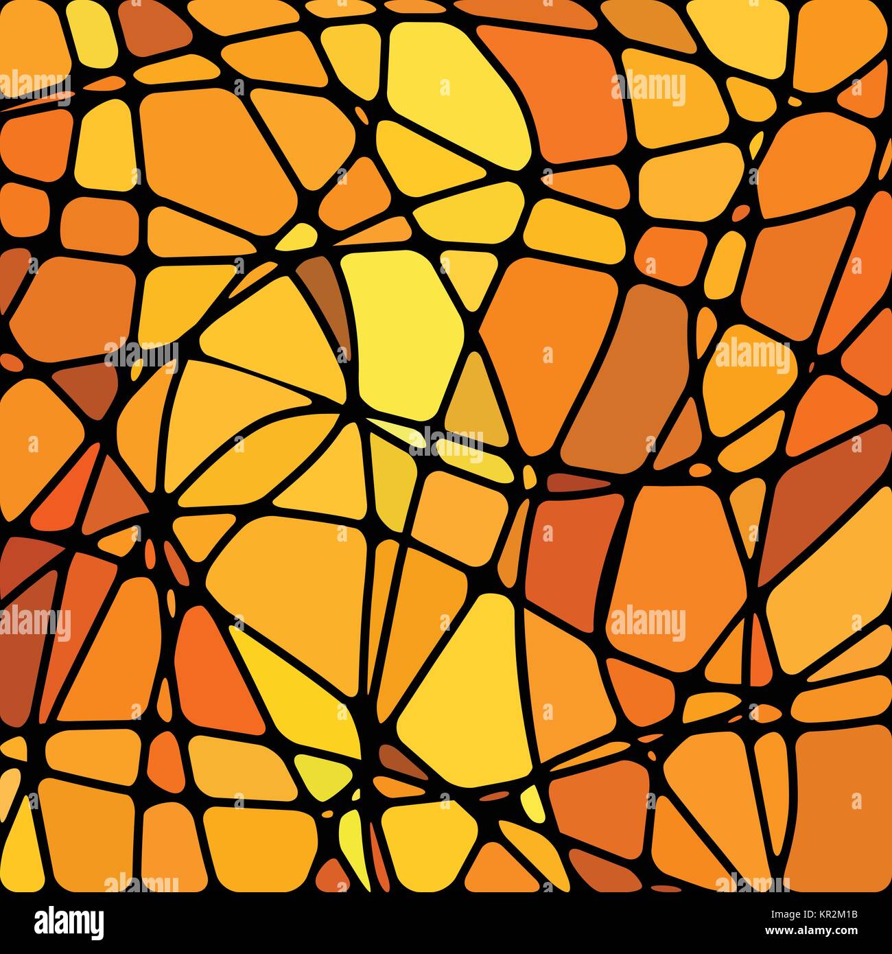 abstract vector stained-glass mosaic background Stock Vector Image ...