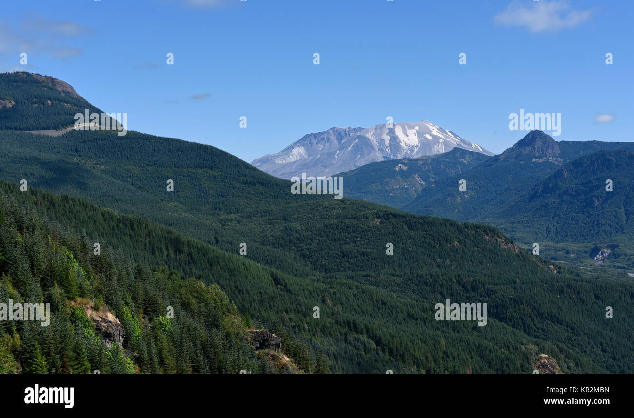 Mount St. Helens volcano in Washington State, USA Stock Photo - Alamy