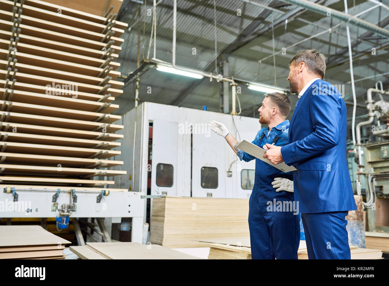 Inspection at Factory Stock Photo - Alamy