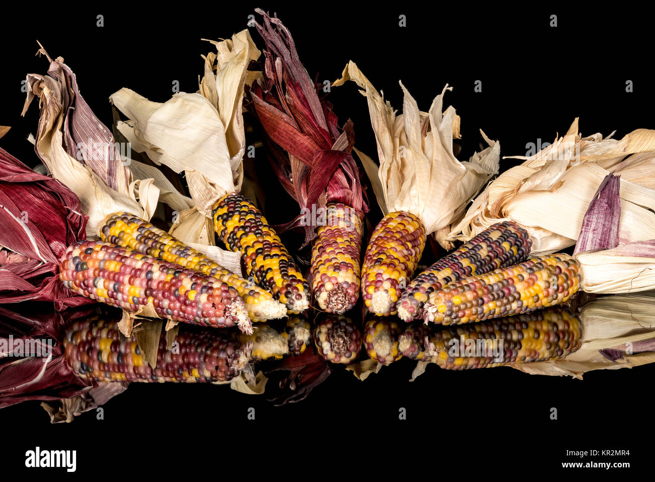 Indian corn display hi-res stock photography and images - Alamy