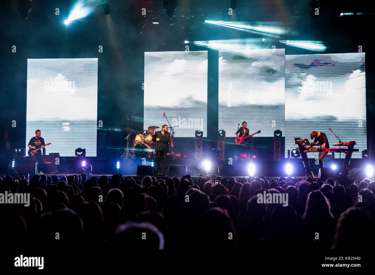 Alphaville performs live at Campo Pequeno Featuring: Marian Gold ...