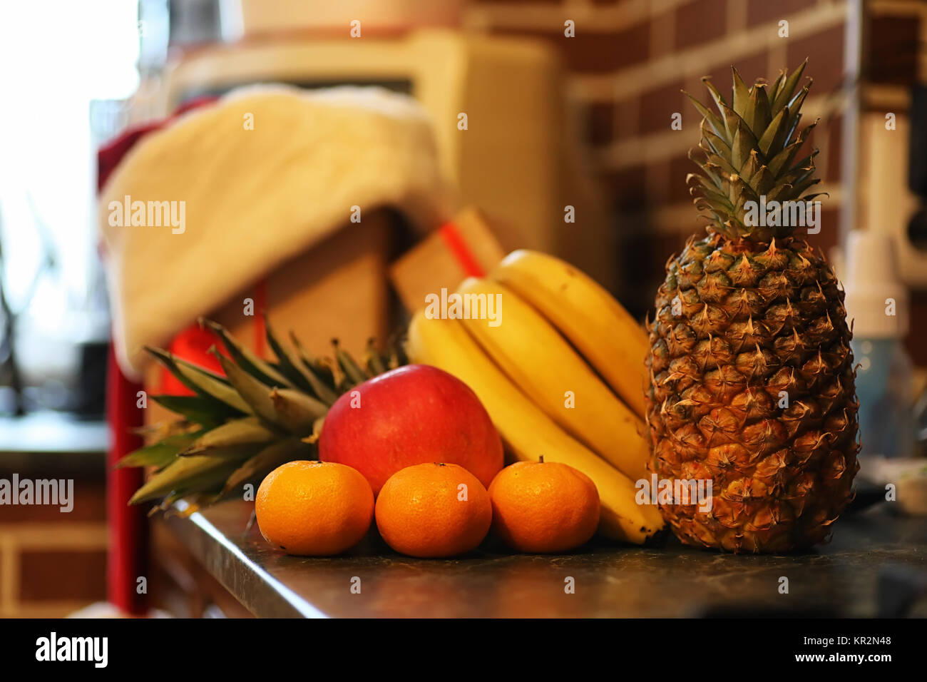 different objects on a kitchen Stock Photo - Alamy