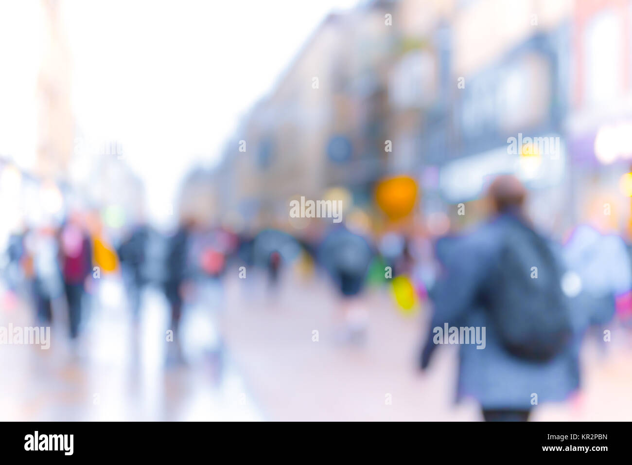 blur background of people on famous place at uk Stock Photo - Alamy