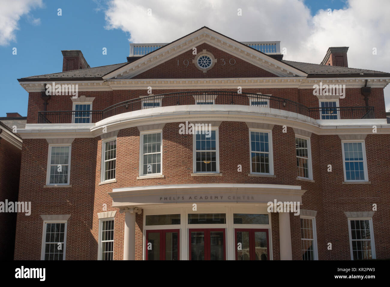 Phelps Academy center Exeter NH Stock Photo - Alamy