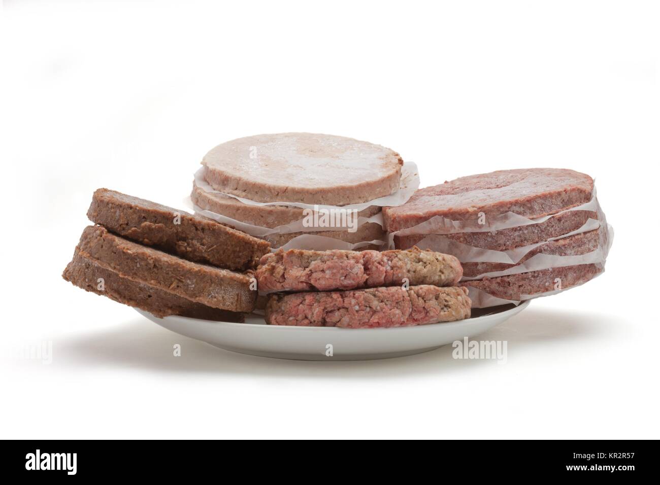 plateful of meat Stock Photo - Alamy