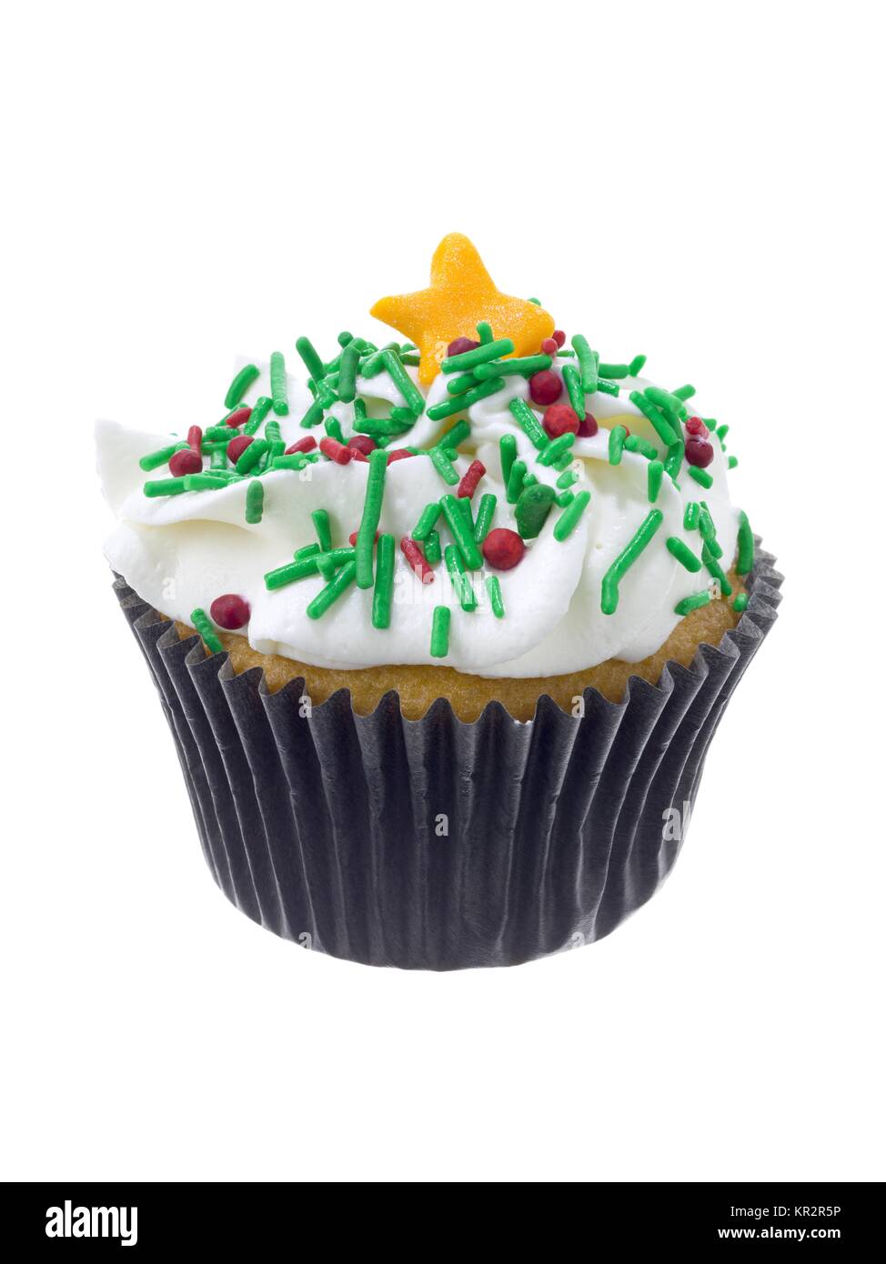 portrait of cupcake with star Stock Photo - Alamy