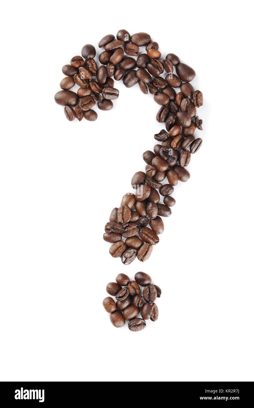 Coffee question mark hi-res stock photography and images - Alamy