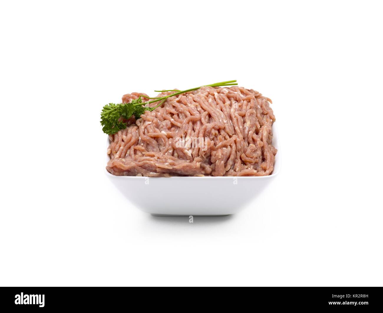 raw ground beef in bowl Stock Photo - Alamy