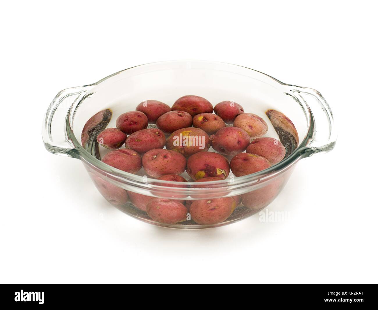 Red Potato Top View Stock Photo - Alamy