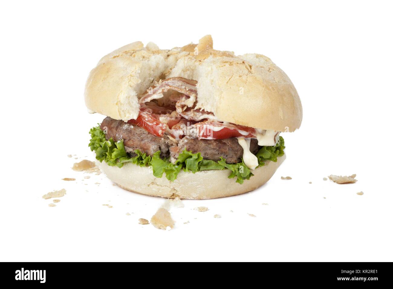 Ruined hamburger hi-res stock photography and images - Alamy