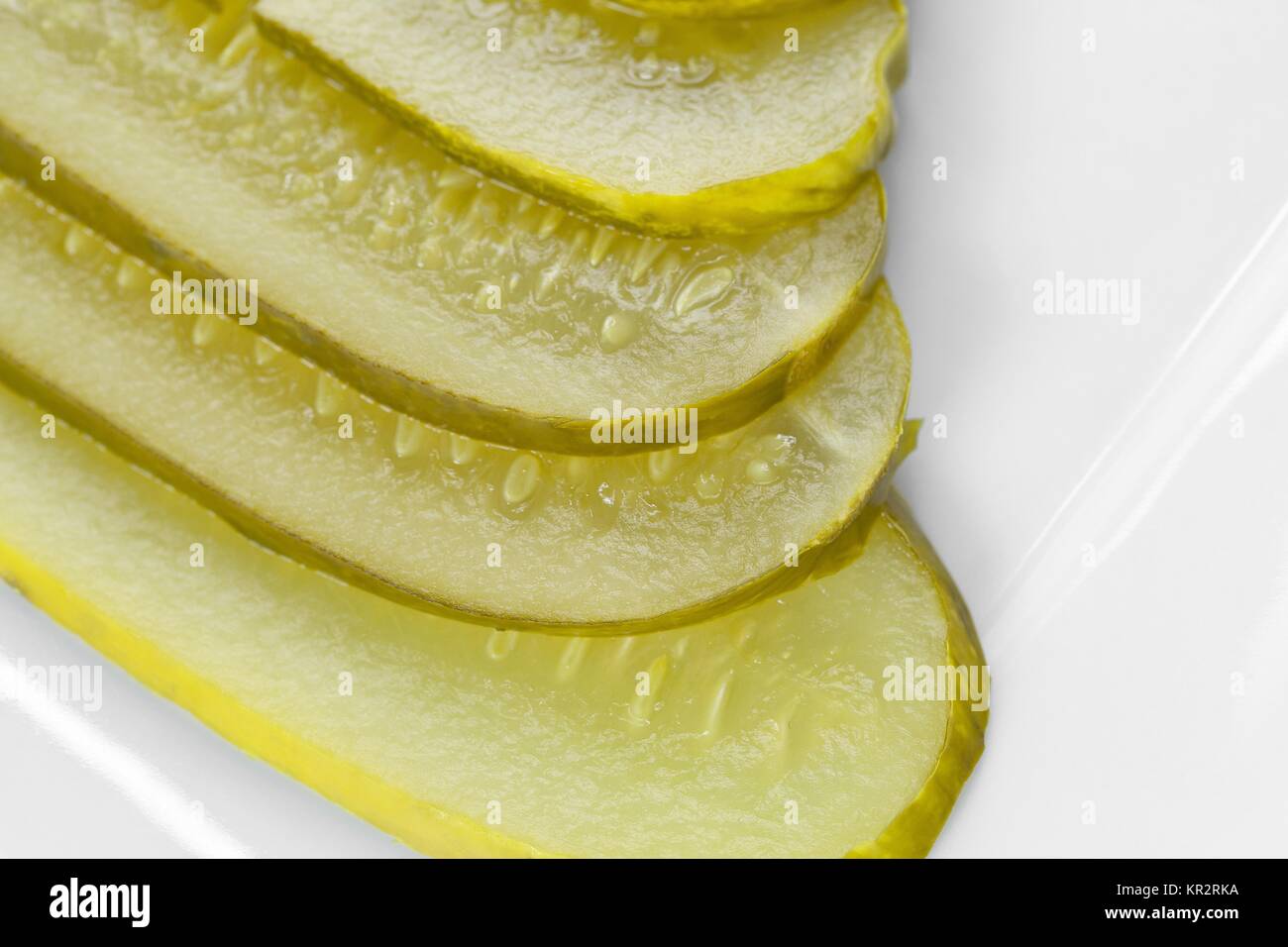 Sliced pickles hi-res stock photography and images - Alamy