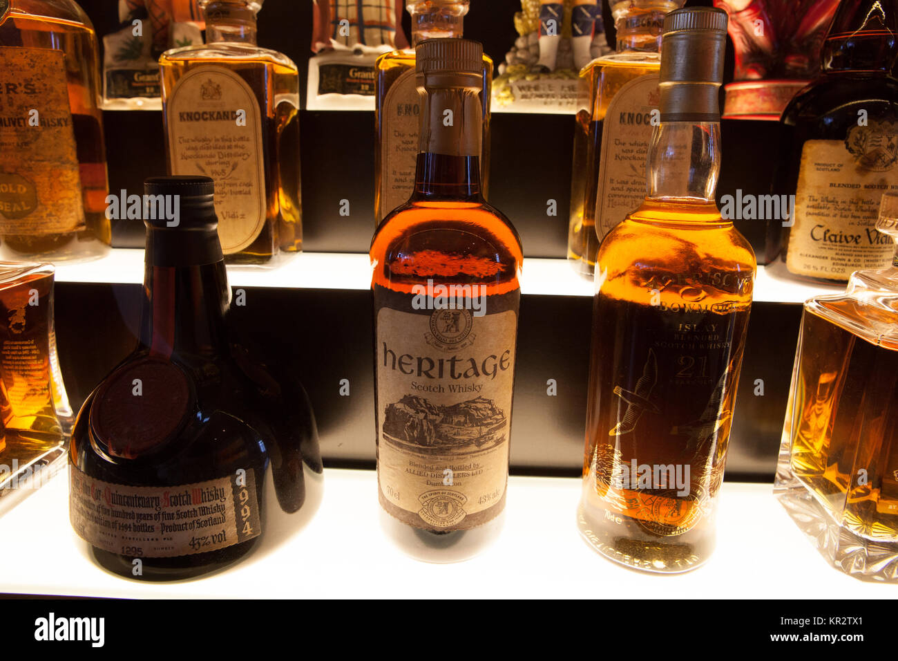 Whiskey collection hi-res stock photography and images - Alamy