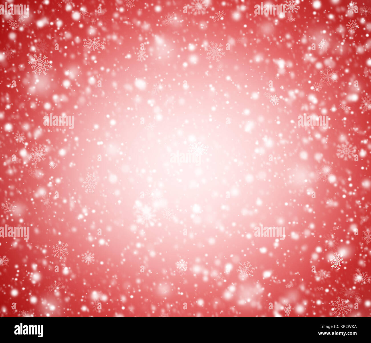 Red winter background with snowflakes Stock Photo - Alamy