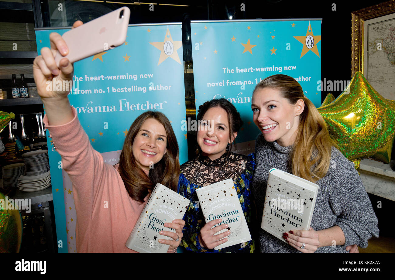Giovanna Fletcher (Centre) with Izzy Judd (L) & Georgia Jones (R ...