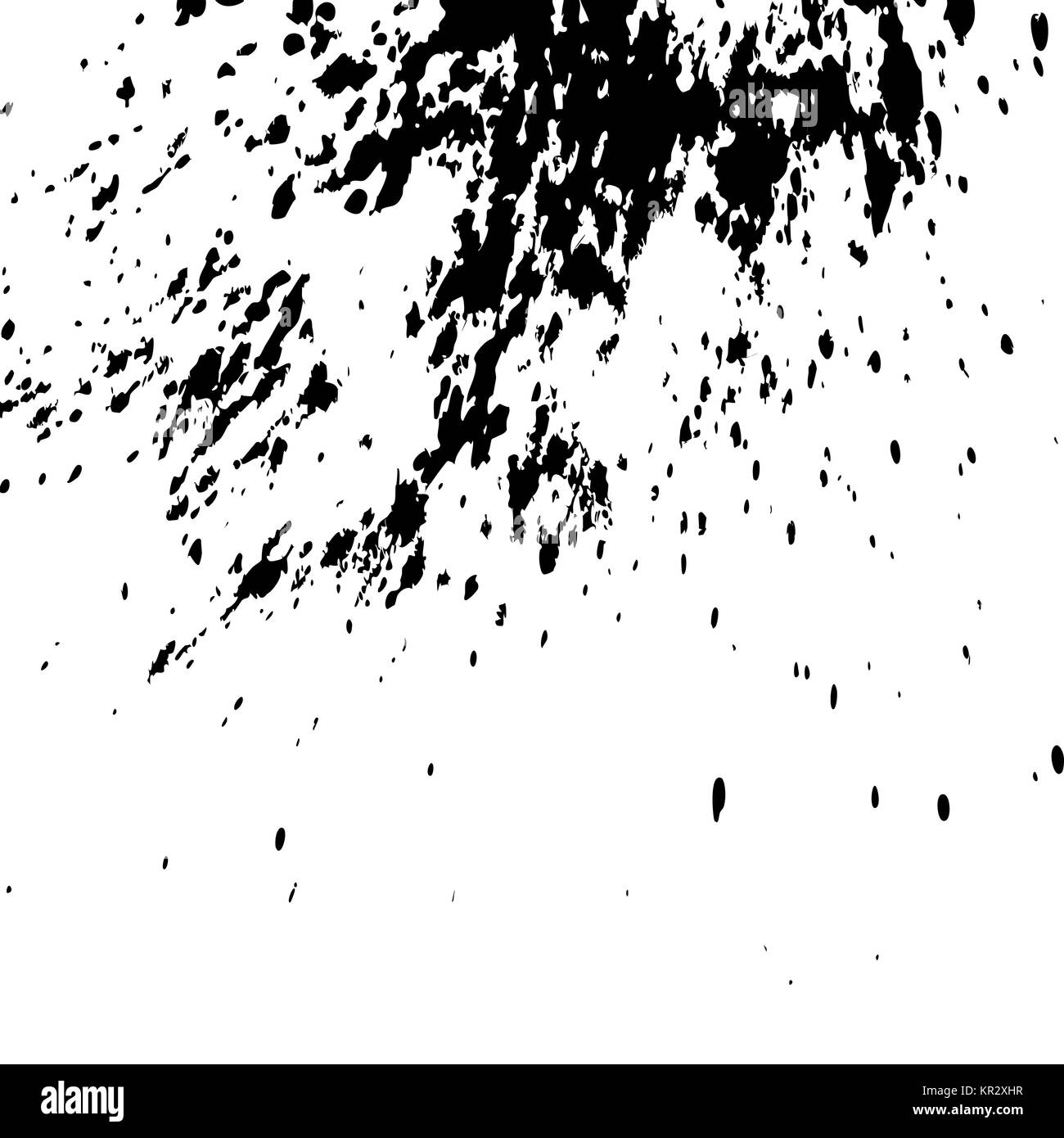 Black Ink Splatter Template