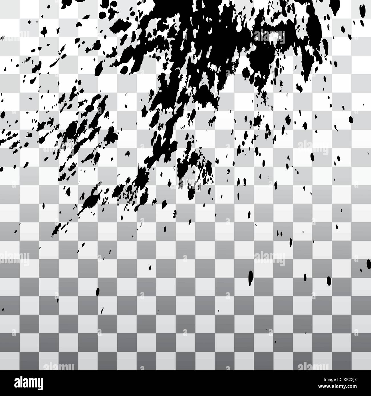 Black ink paint explosion splatter artistic cover design sketch ...