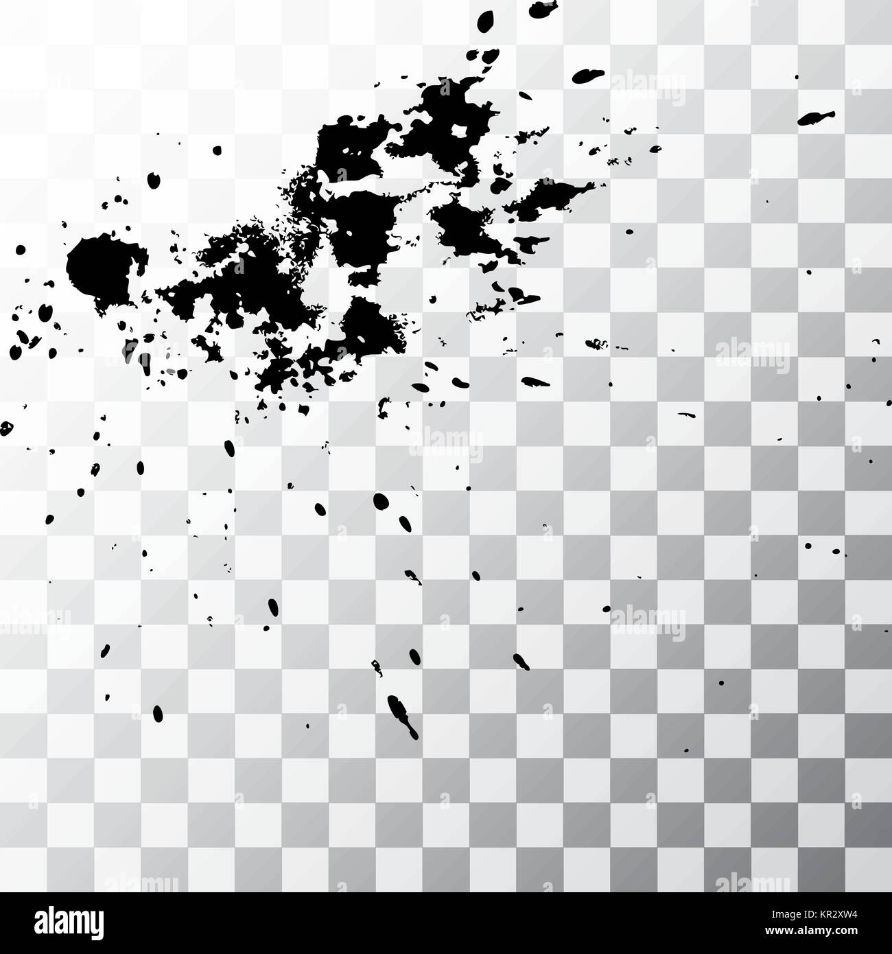 Black ink paint explosion splatter artistic cover design sketch ...
