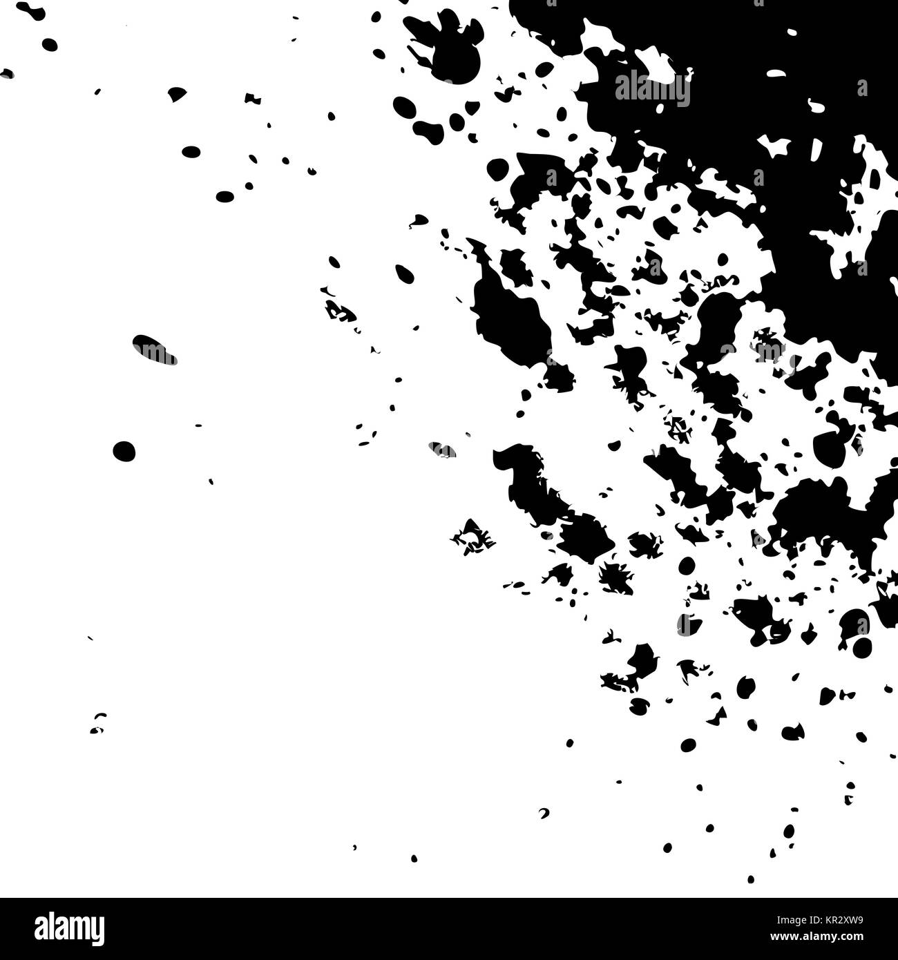Black ink paint explosion splatter artistic cover design sketch ...