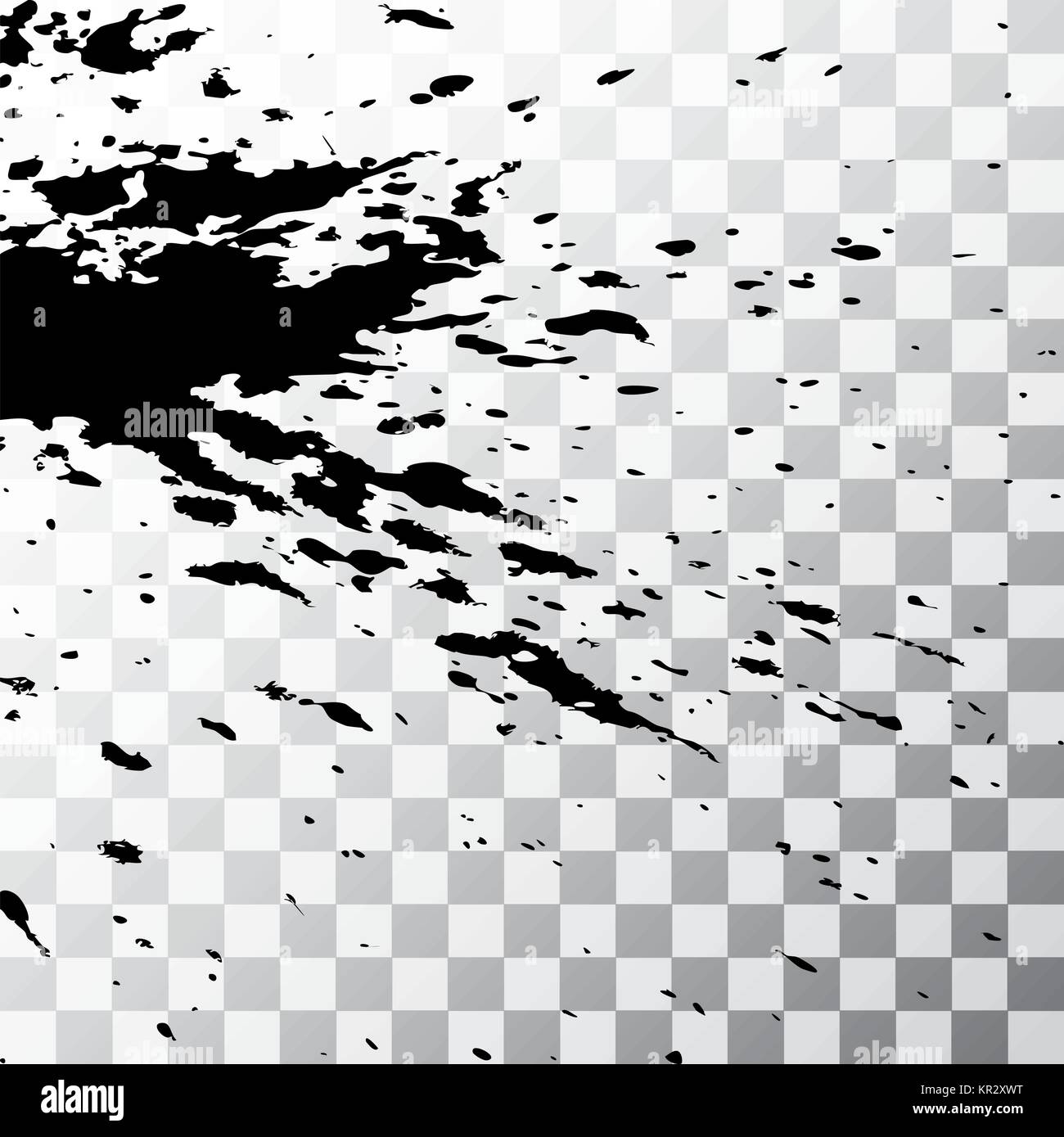 Black ink paint explosion splatter artistic cover design sketch ...