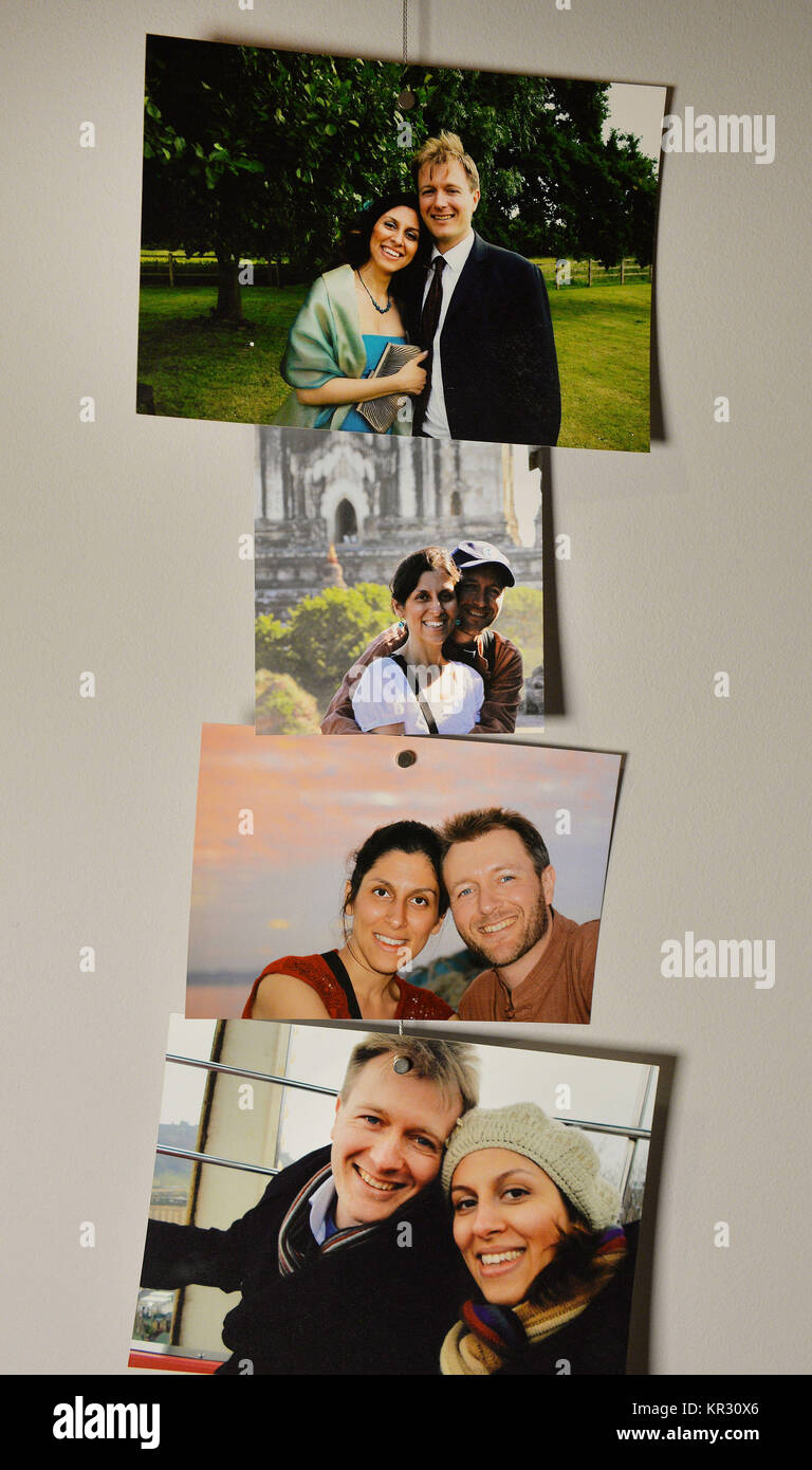 Photos of Richard Ratcliffe and his wife Nazanin Zaghari-Ratcliffe, who ...