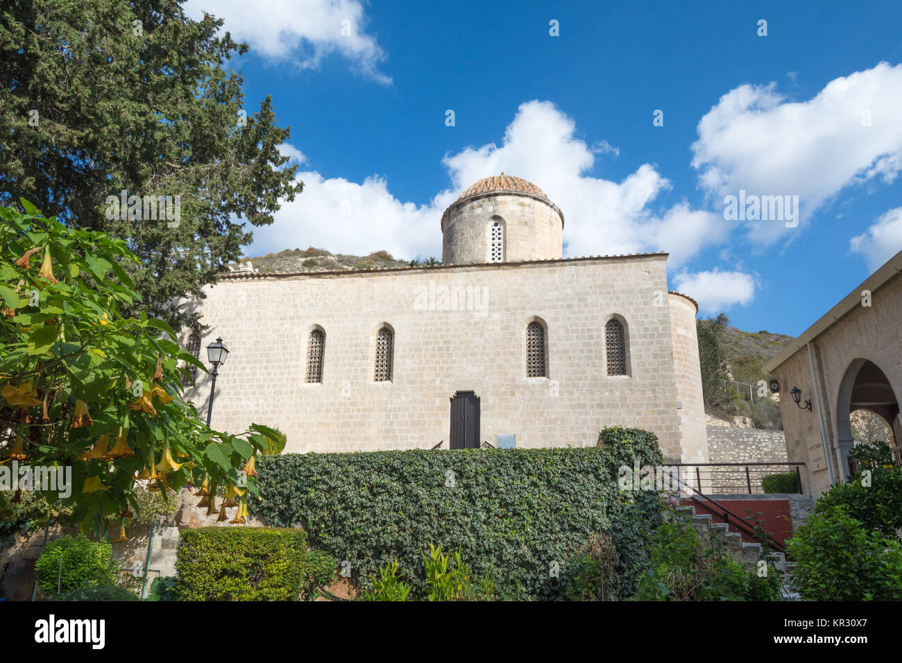 Ayios Neophytos Monastery near Tala in Cyprus Stock Photo - Alamy