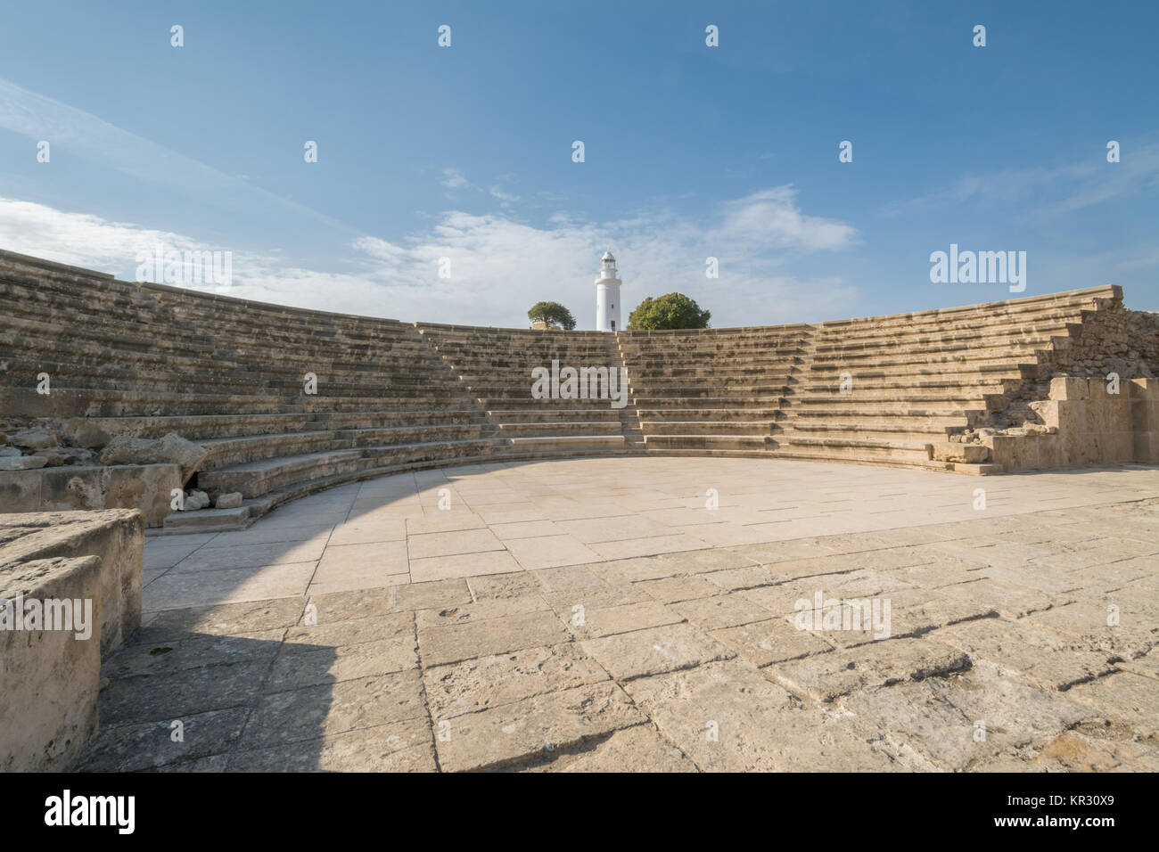 Paphos archaeological park at Kato Pafos in Cyprus, a UNESCO World ...