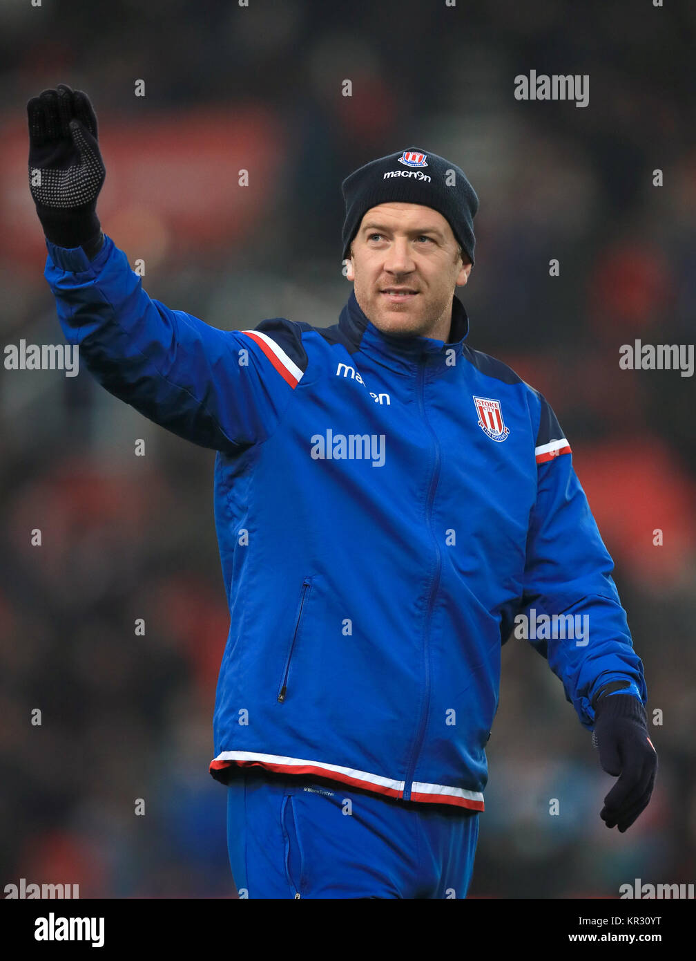 Stoke City's Charlie Adam Stock Photo - Alamy